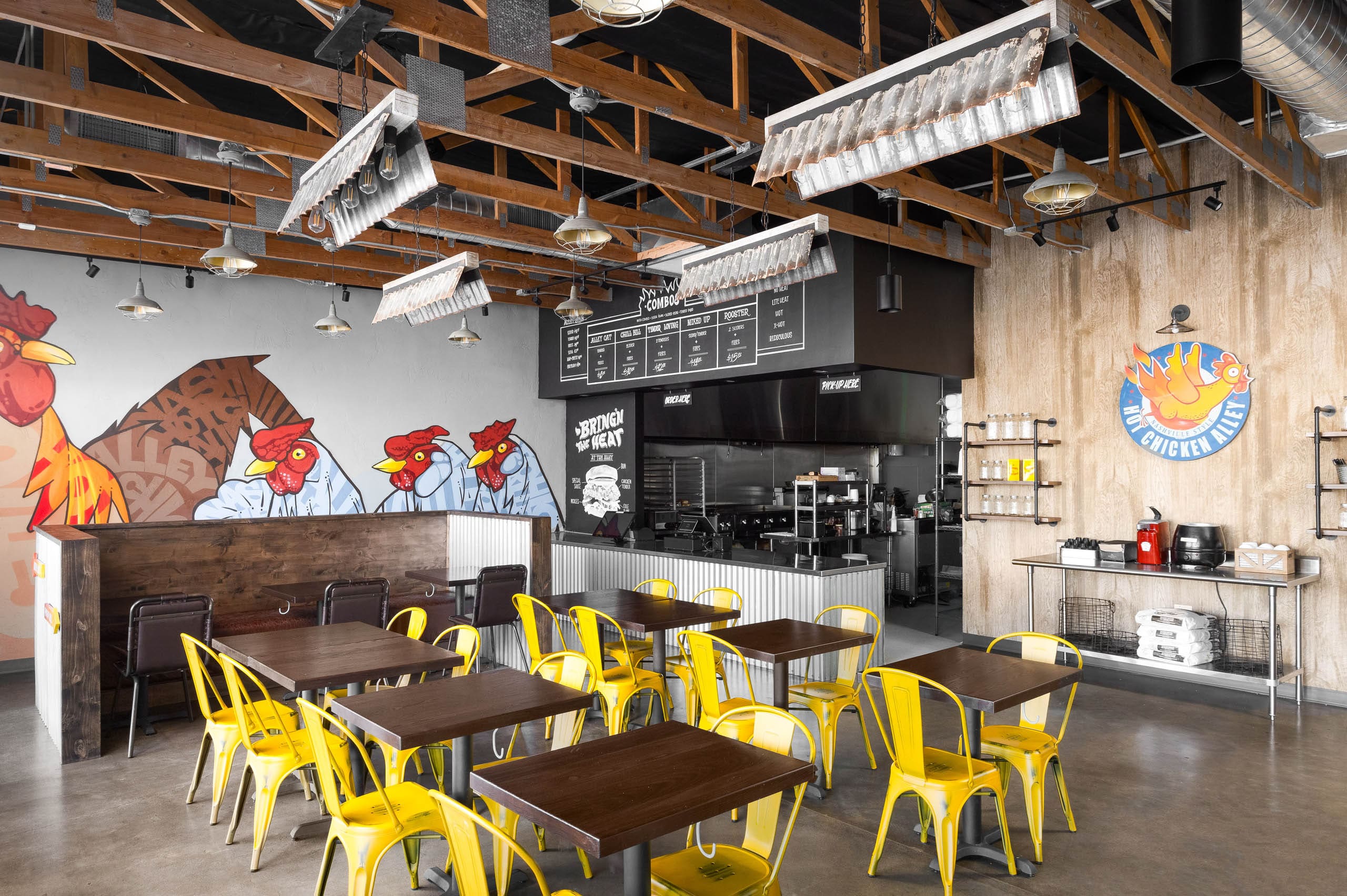 Hot Chicken Alley - Raegan Ford Design